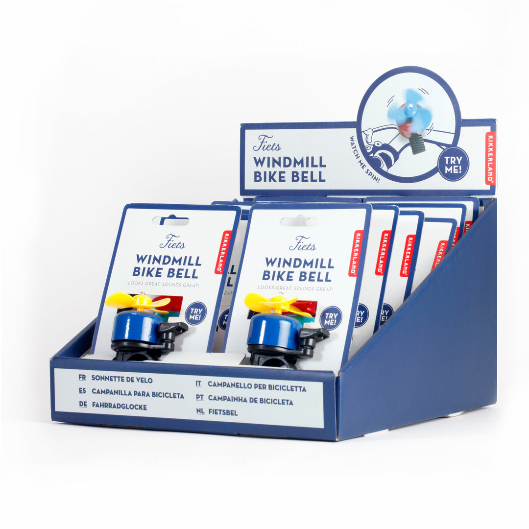Fiets Windmill Bike Bell – Kikkerland B.V