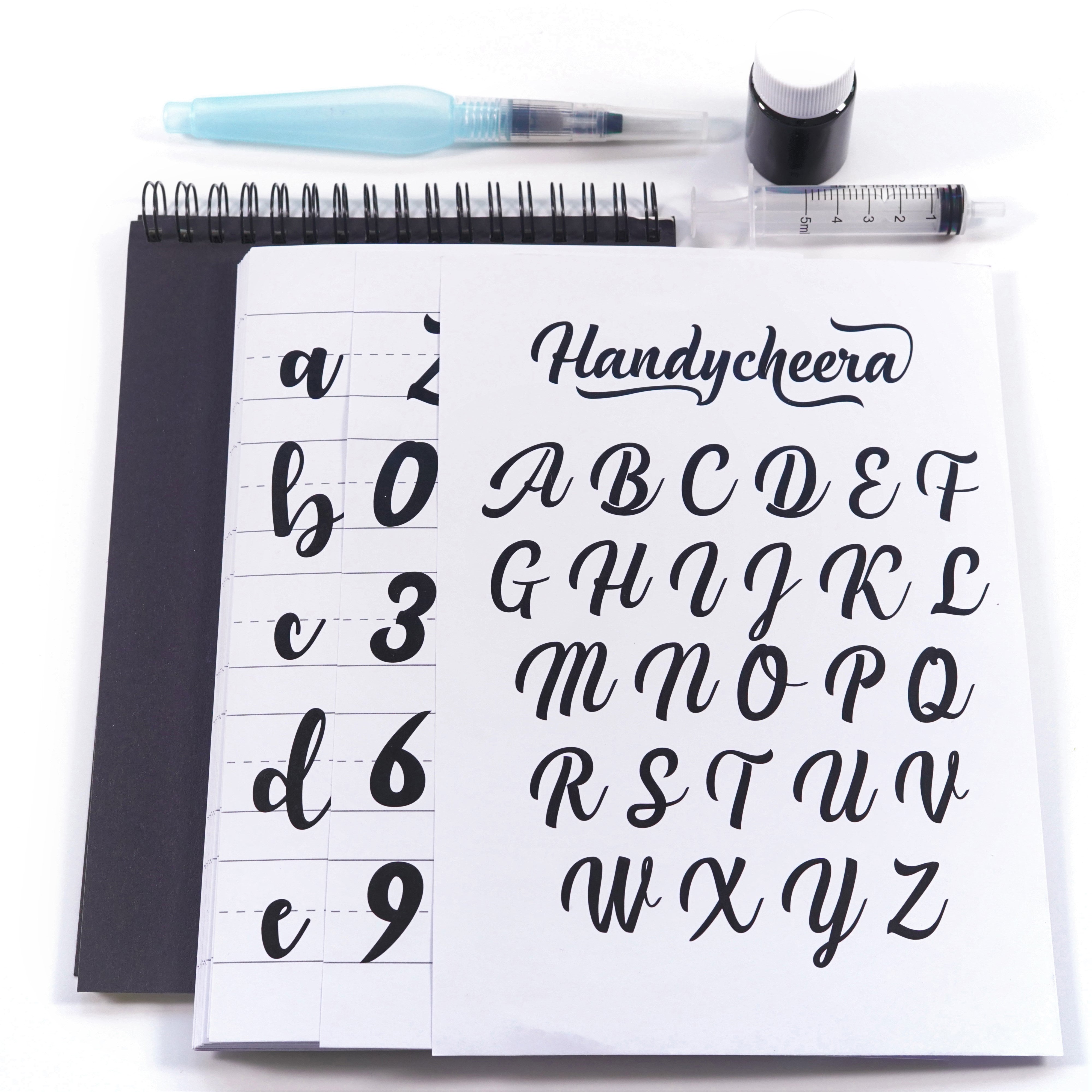 Brush Lettering Kit – Kikkerland B.V