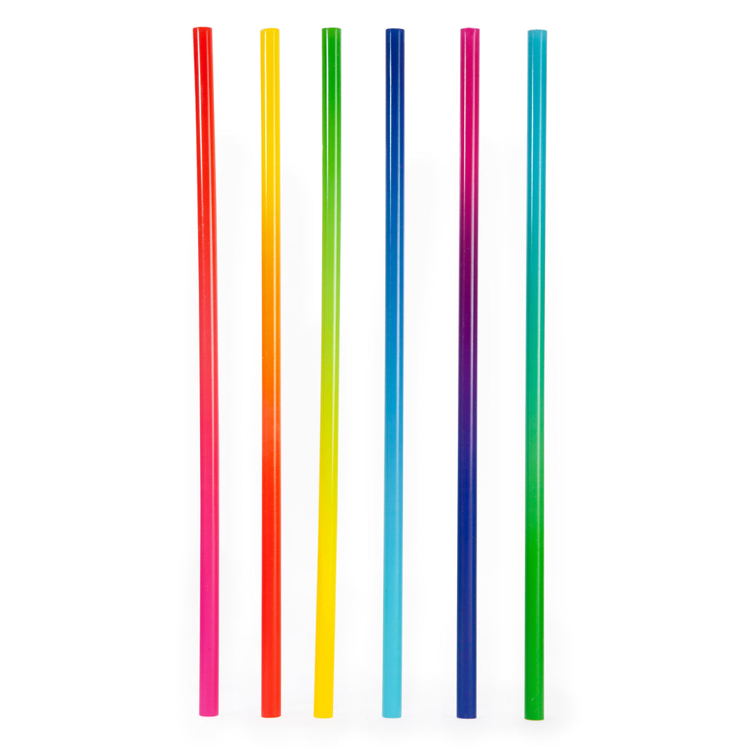 Ombré Reusable Straws – Kikkerland B.V