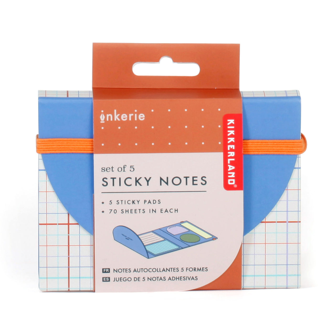 Inkerie Set of 5 Sticky Notes – Kikkerland B.V