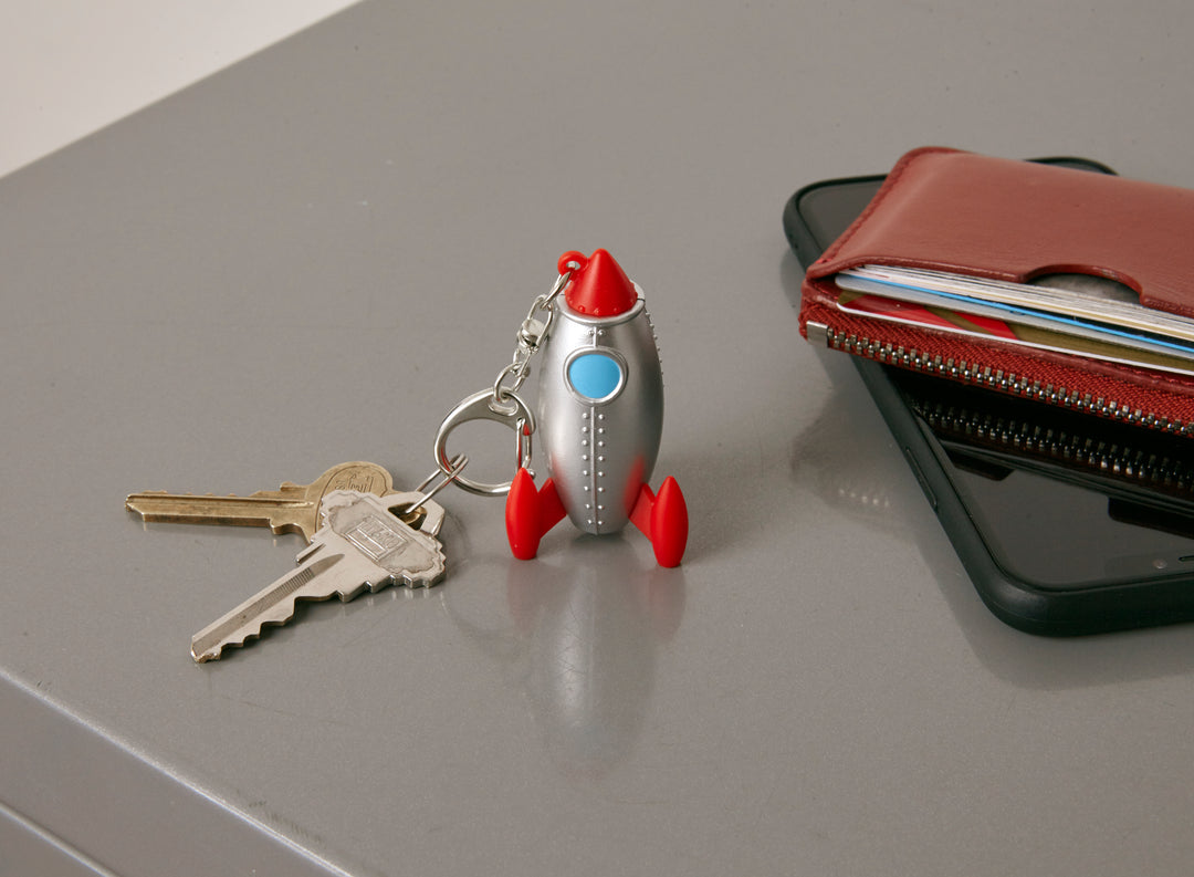 Rocket Led & Sound Keychain – Kikkerland B.V