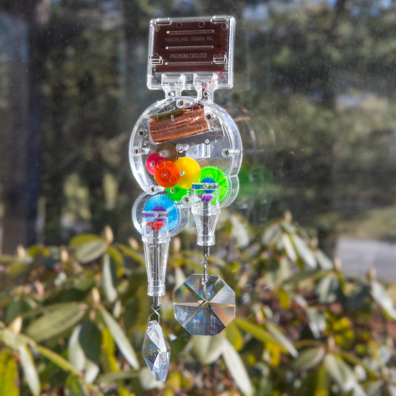 Solar Powered Double Rainbowmaker – Kikkerland B.V